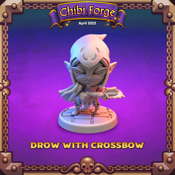 3D Printable Chibi Forge - Release 03 - April 2023 by Titan Forge ...