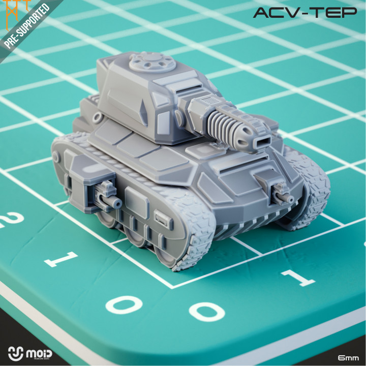 3D Printable TANK Epic-ACV - TEP by Moid