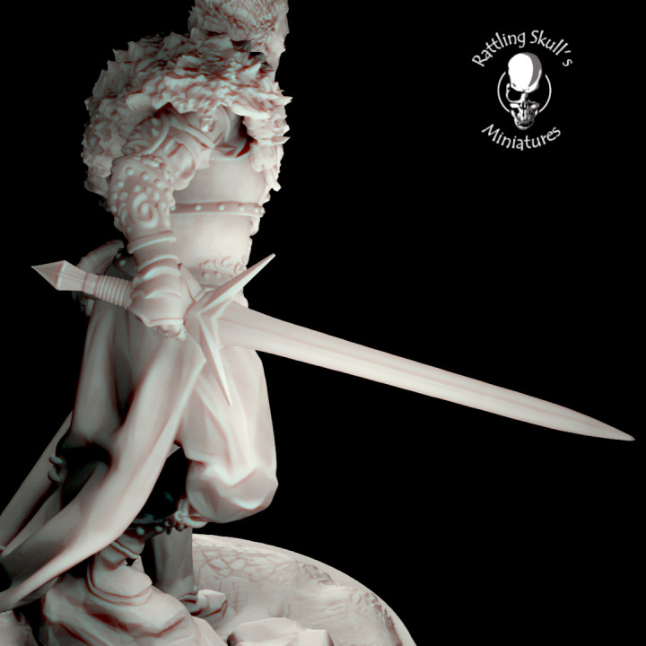 3D Printable Knight by Rattling Skull's Miniatures