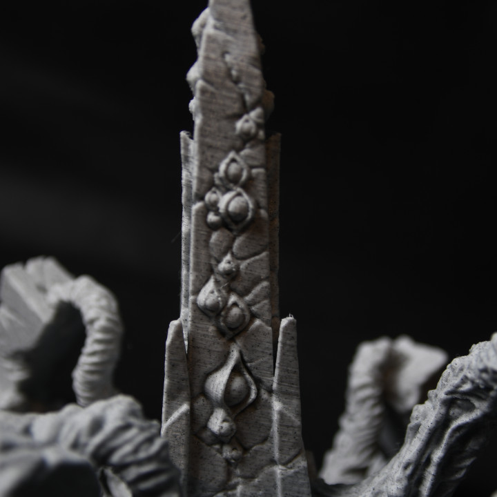 3D Printable Cursed Obelisk Rock by AdamantForm