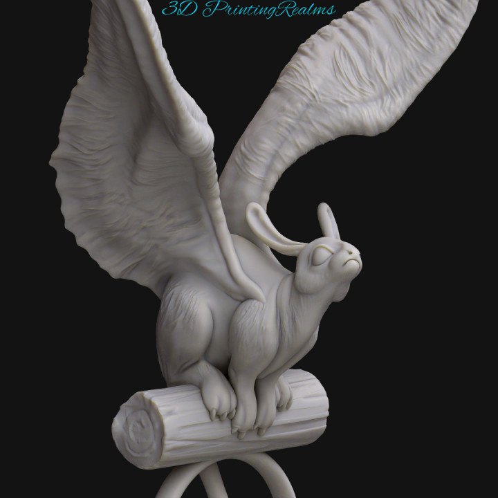 3D Printable Fly rabbit by 3DprintingRealms