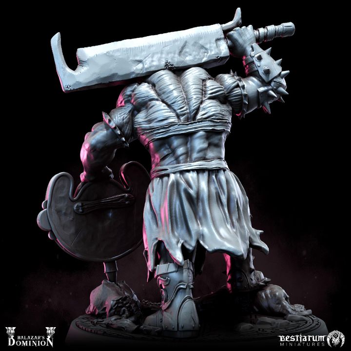 3D Printable Gladiator Sentinel | Balazar's Dominion | Chaos Warrior by ...