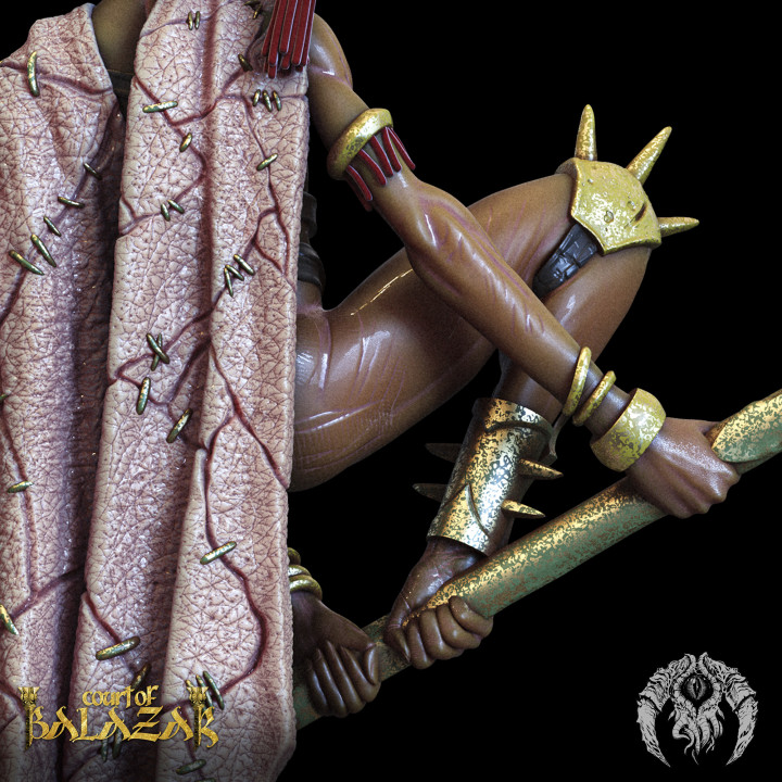 3D Printable Cabal Assassin by Bestiarum Miniatures
