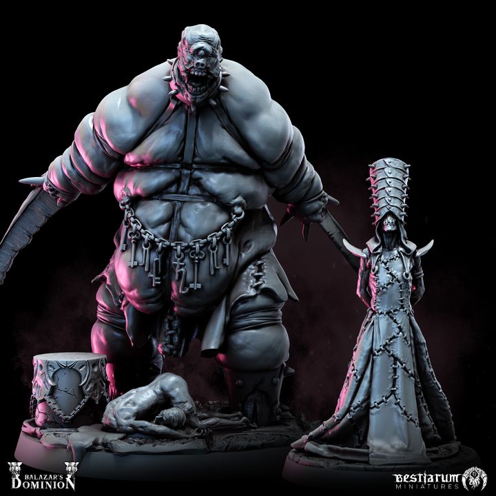 3D Printable The Keepers of Key & Knowledge | Balazar's Dominion ...