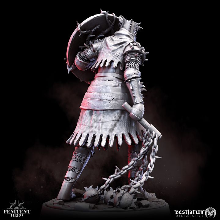 3D Printable The Knight of Thorns | Lone Heroes | Hero by Bestiarum ...