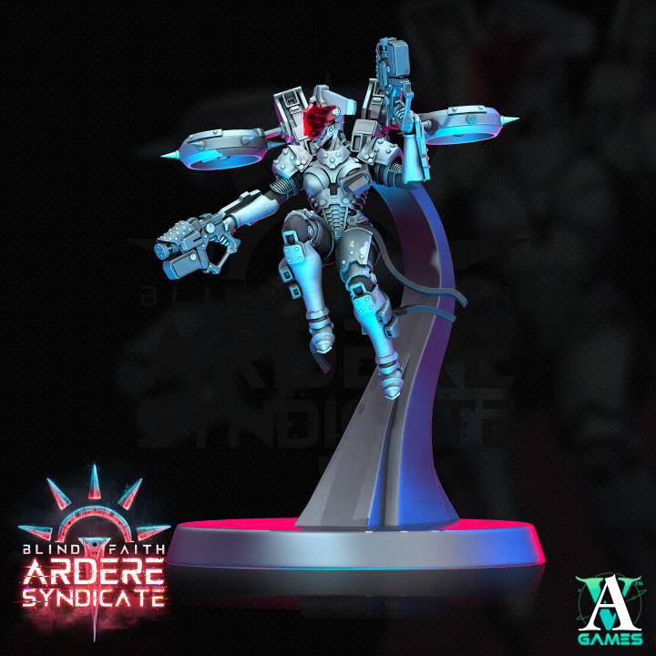 3D Printable Arderite Valkyries by Archvillain Games
