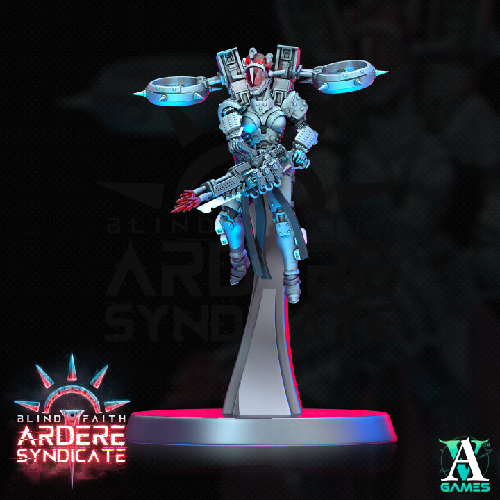 3D Printable Arderite Valkyries by Archvillain Games
