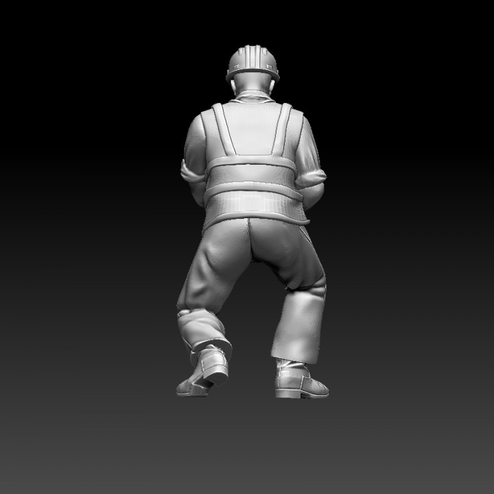 3D Printable worker by 3Dimontis