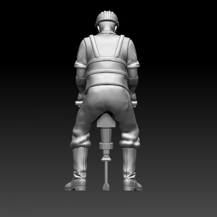 3D Printable worker by 3Dimontis