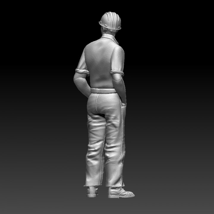 3D Printable worker by 3Dimontis