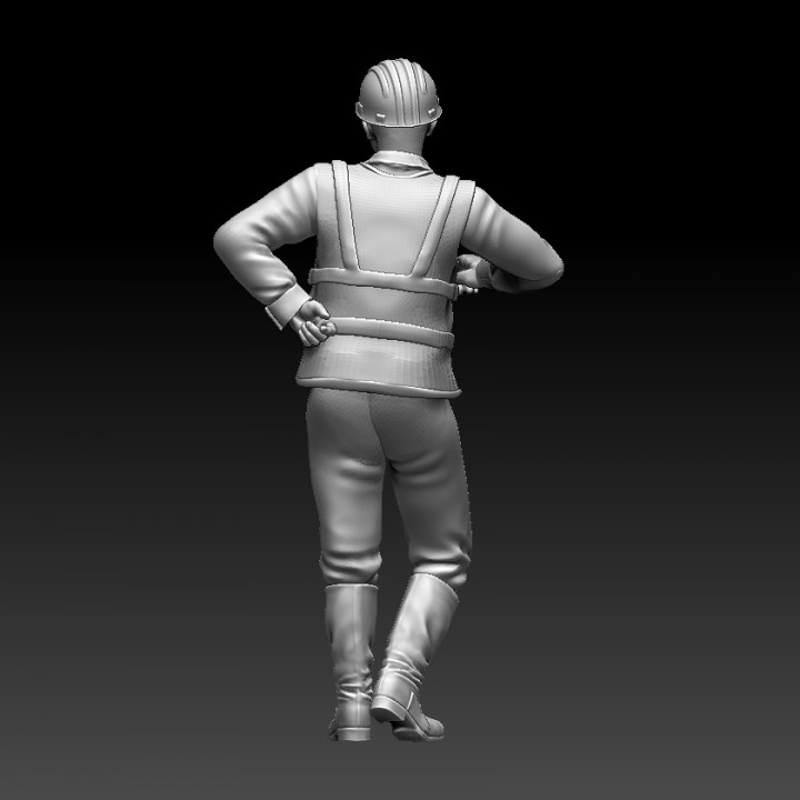 3D Printable worker by Dmitry Tishchenkov