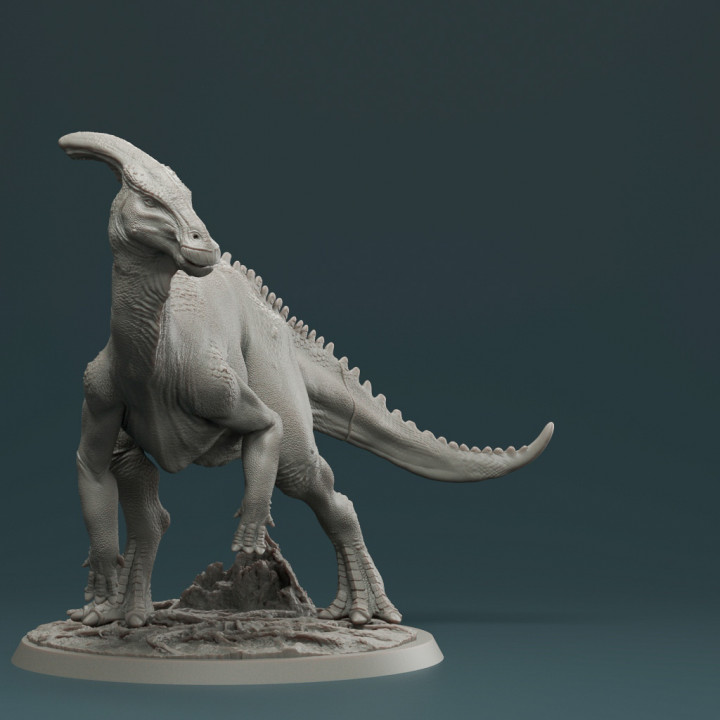 3D Printable Charonosaurus dinosaur by Dinoworld