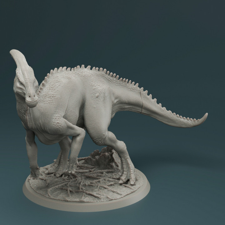 3D Printable Charonosaurus dinosaur by Dinoworld