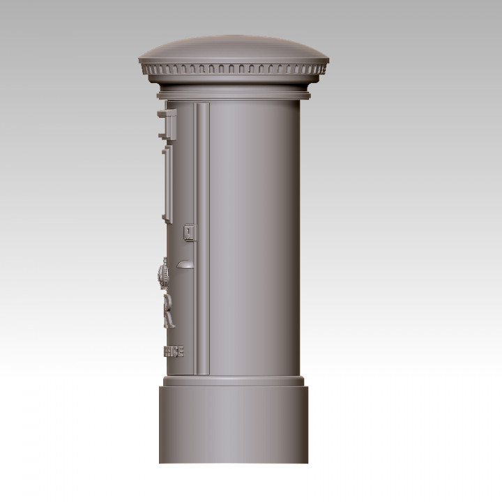 3D Printable mailbox by Dmitry Tishchenkov