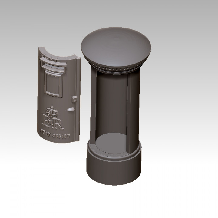 3D Printable mailbox by Dmitry Tishchenkov