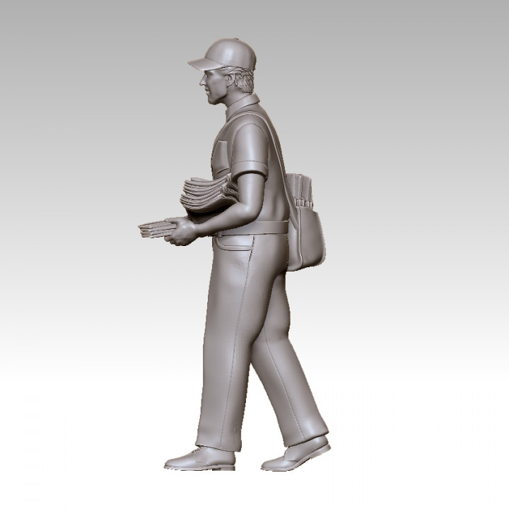 3D Printable POSTMEN by Dmitry Tishchenkov