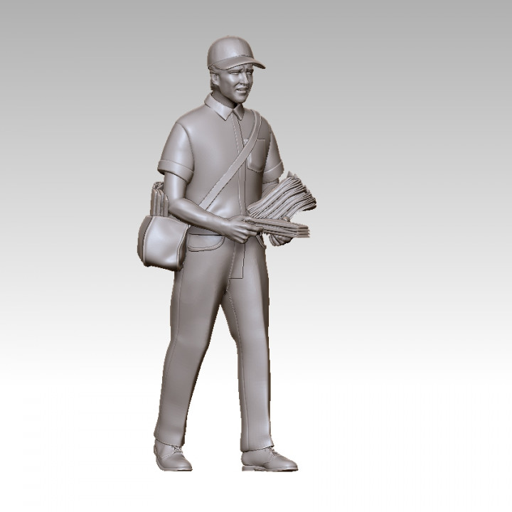 3D Printable POSTMEN by Dmitry Tishchenkov