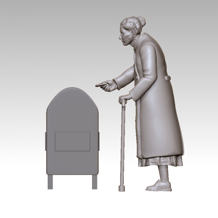 3D Printable woman by Dmitrii Tishchenkov