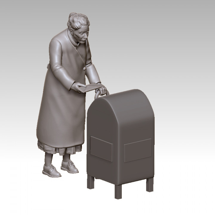 3D Printable woman by Dmitrii Tishchenkov