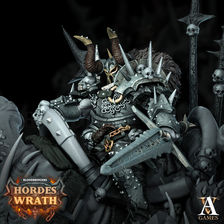 3D Printable Harbinger of Gorkal by Archvillain Games