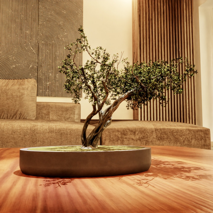 3D Printable Simply Bonsai Eclipse Planter by Lazy Bear