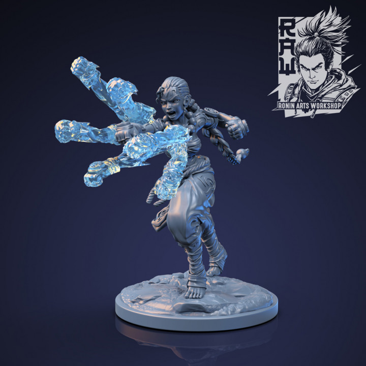 3D Printable Karoku The Monk - Super Bundle by Ronin Arts Workshop