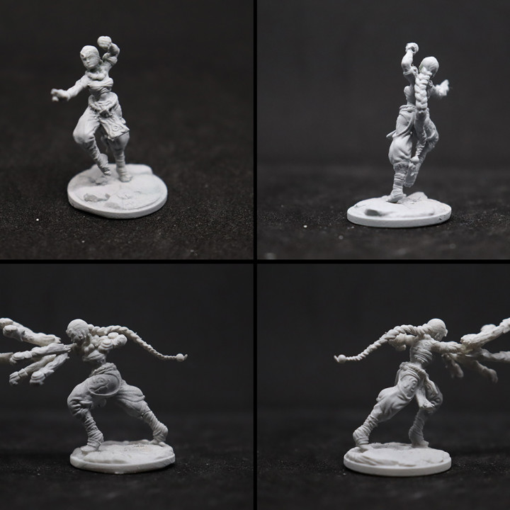 3D Printable Karoku The Monk - Super Bundle by Ronin Arts Workshop