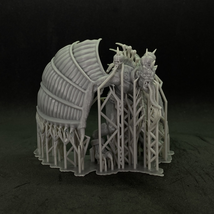 3D Printable Crypt vultures set (3 models) by Immaterium God Miniatures