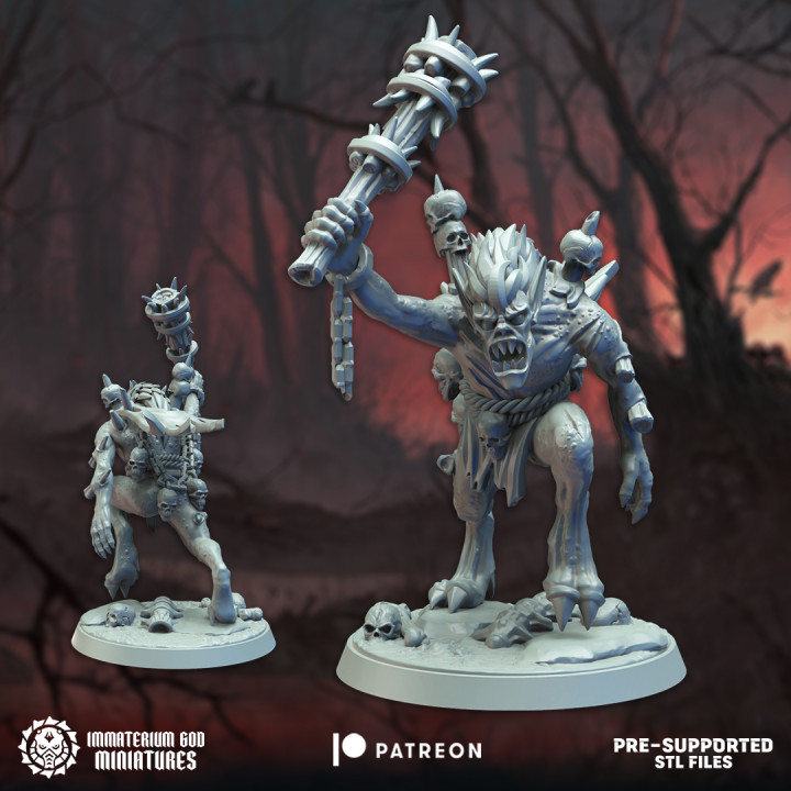 3D Printable Crypt ravagers set (3 models) by Immaterium God Miniatures