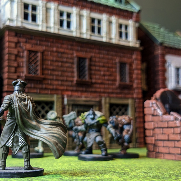 3D Printable Asmont Pack 2 (City in Ruin) by Donald Stouffer