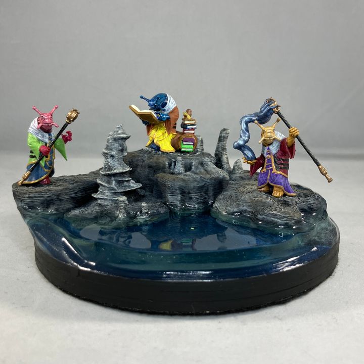 3D Print of Snail Mage Set / Shell Slug / Mollusca Warrior / Shelled ...