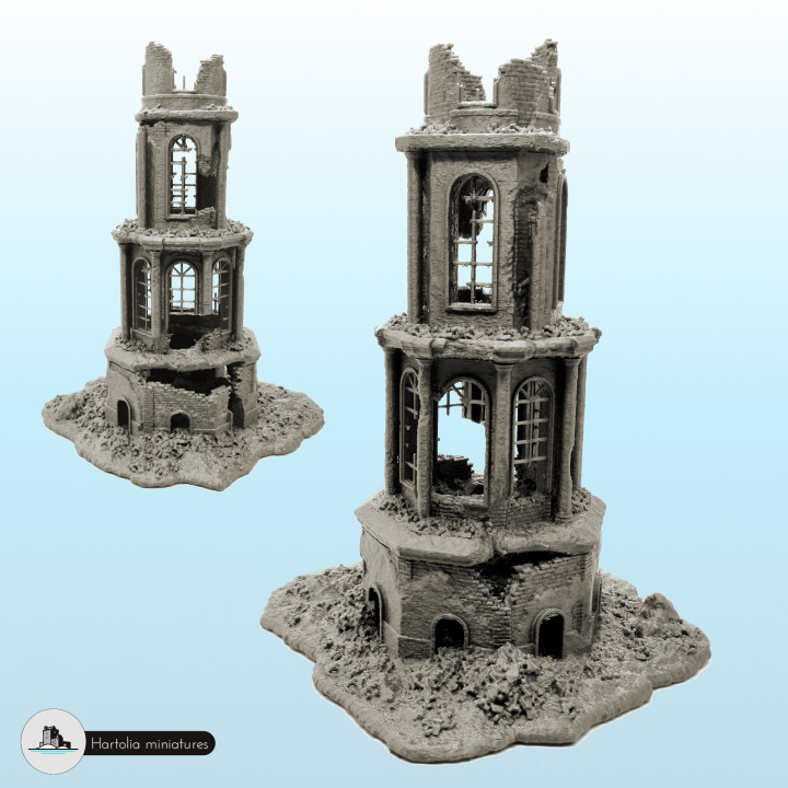 3D Printable Modern ruins pack No. 1 - World War Two Second WWII Front ...