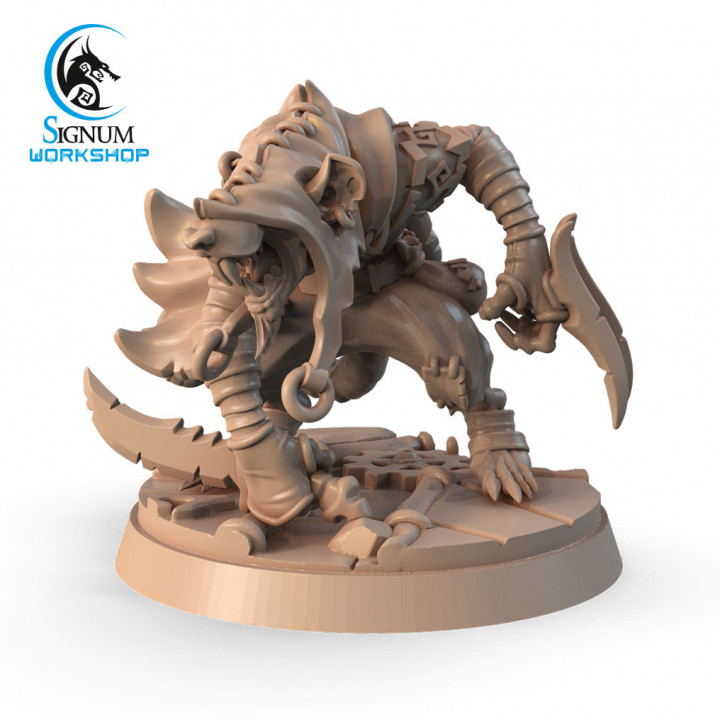 3D Printable Robber Rats by Signum Workshop
