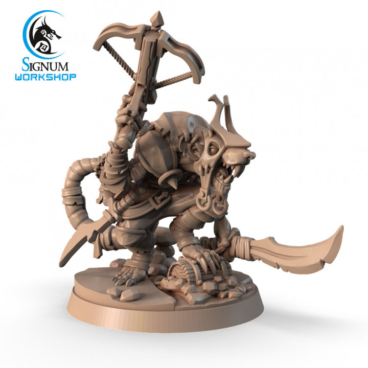 3D Printable Robber Rats by Signum Workshop