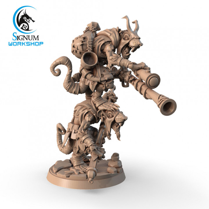 3D Printable Battle Rats by Signum Workshop