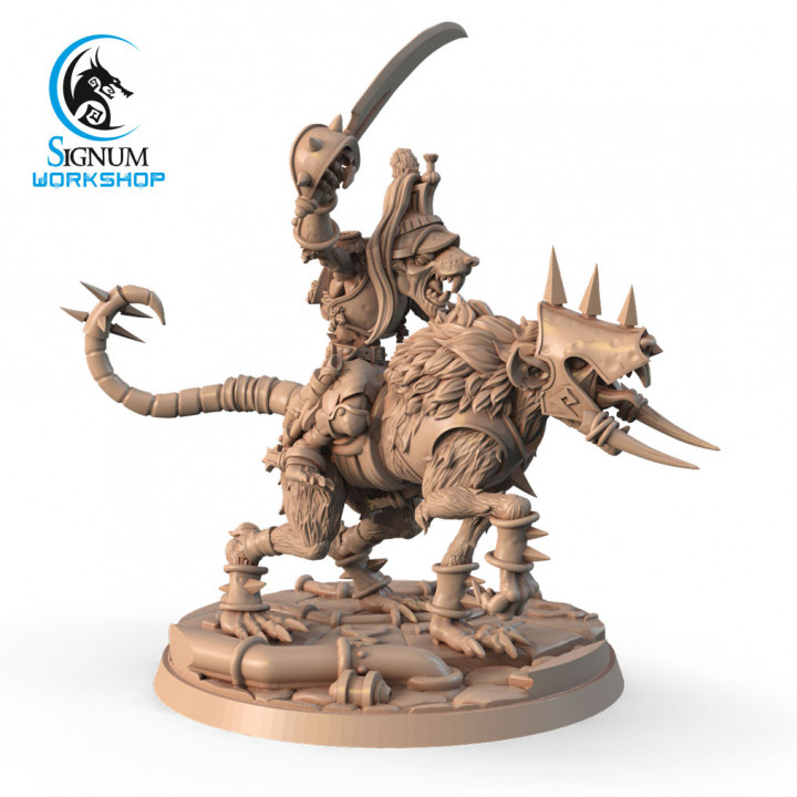 3D Printable Rat Knights by Signum Workshop