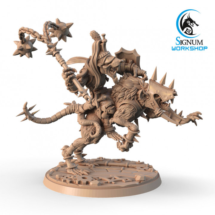 3D Printable Rat Knights by Signum Workshop