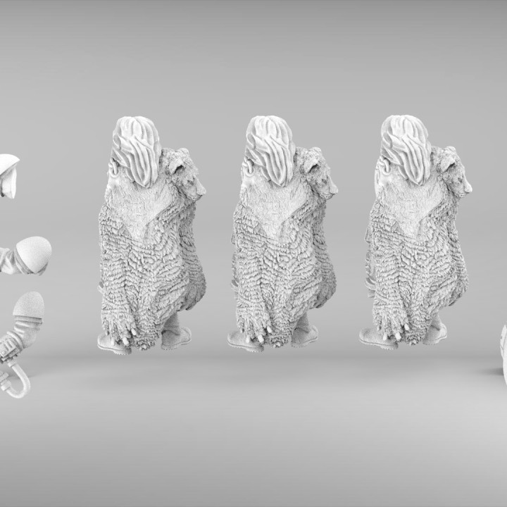 3D Printable Commander Lion by Rene Kruszinski