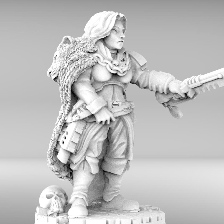 3D Printable Commander Lion by Rene Kruszinski