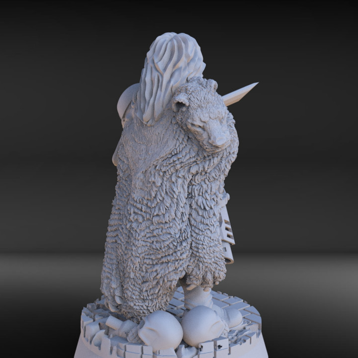 3D Printable Commander Lion by Rene Kruszinski