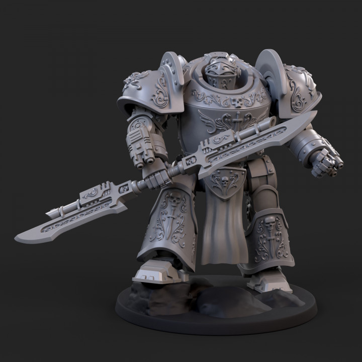 3D Printable ETERNUS GUARDIAN MULTIPART KIT by Arma Mechanatus