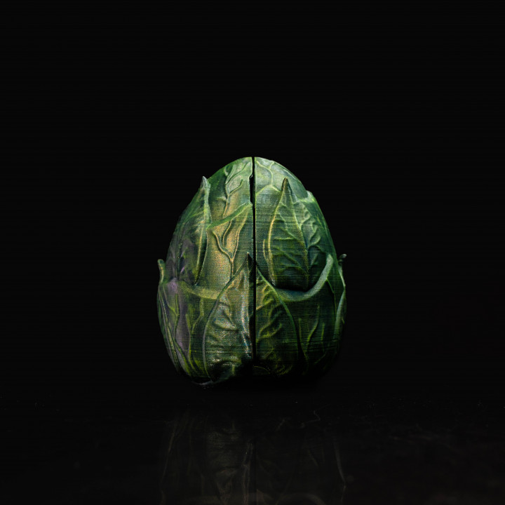3D Printable Dragon Egg - Leaf by Stlflix