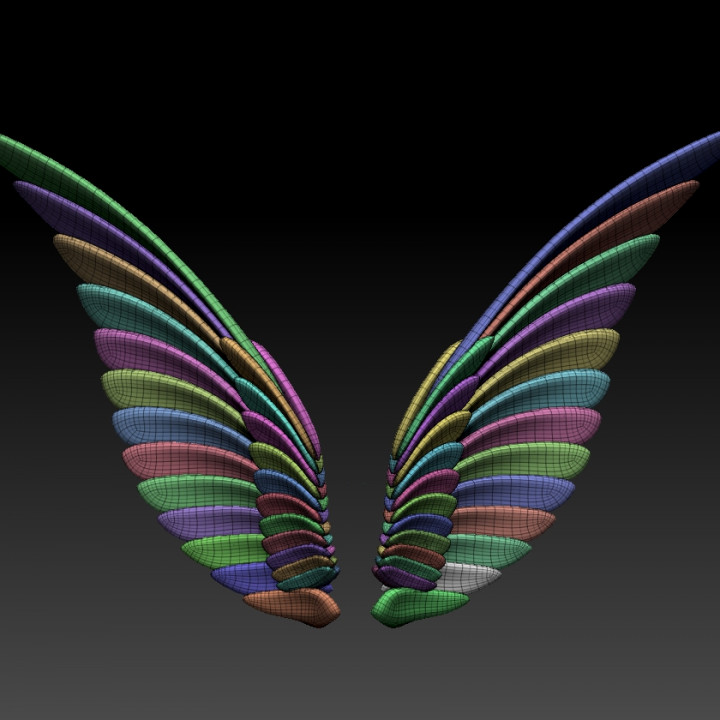 3D Printable WINGS by Dmitrii Tishchenkov