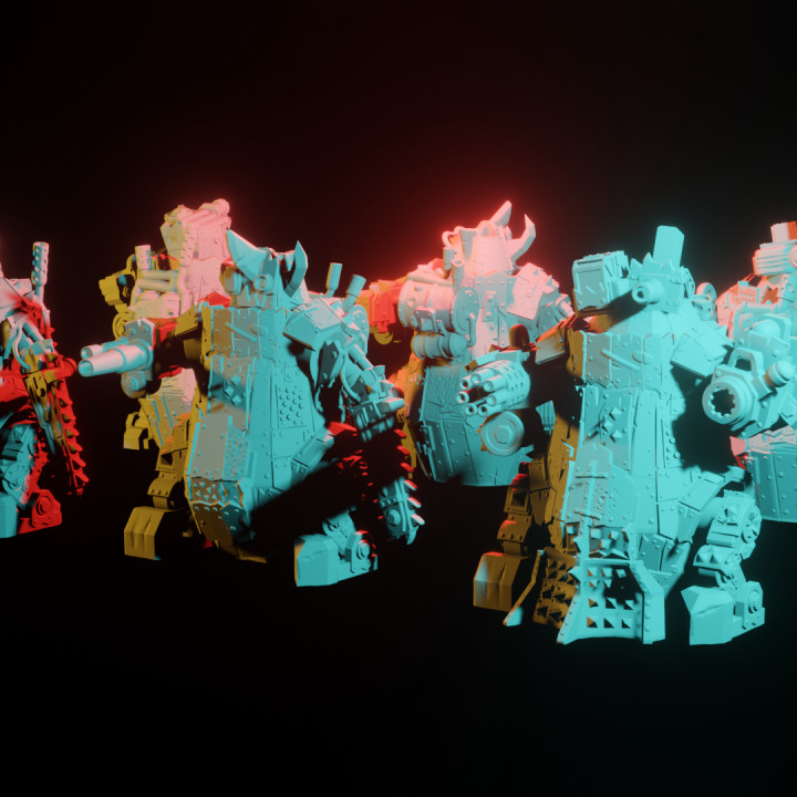 3D Printable Raider of Cendre - Rust Knight by Bishok