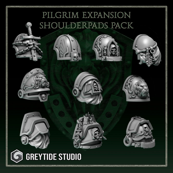 3D Printable Pilgrims Expansion Pack by GreyTide Studio