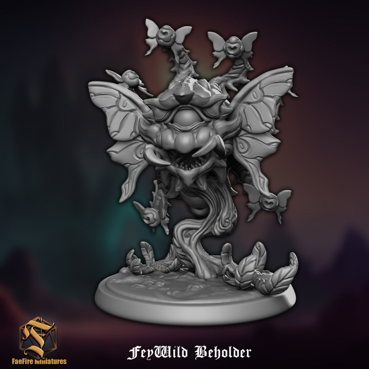 3D Printable Fae Court - Complete Set by FaeFire Miniatures