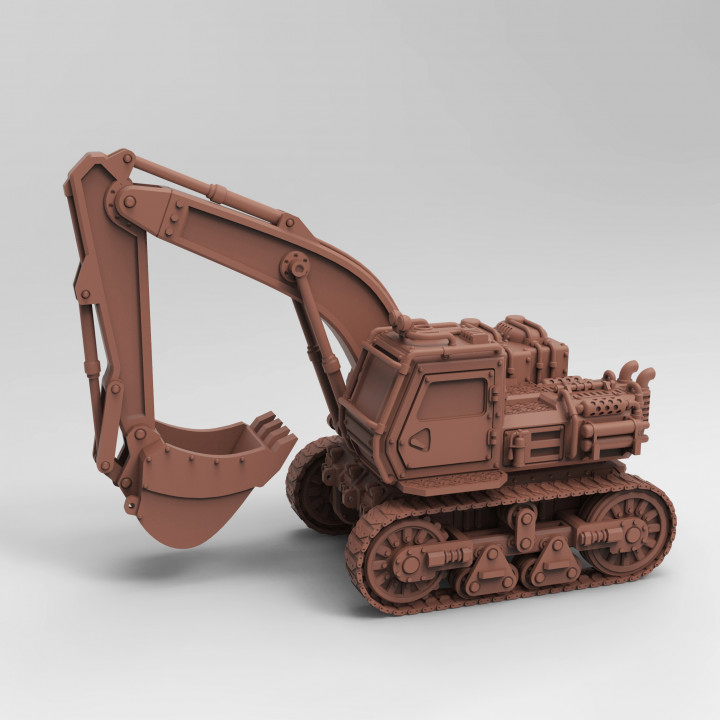 3D Printable Mining Site Beta by Tesseract Tomb