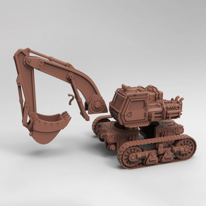 3D Printable Mining Site Beta by Tesseract Tomb