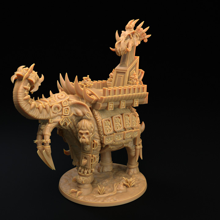 3D Printable Skull Grinder Hero Mount | Presupported | The Simiax ...