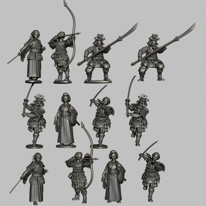 3D Printable Onna-Bushi by Wargames Atlantic